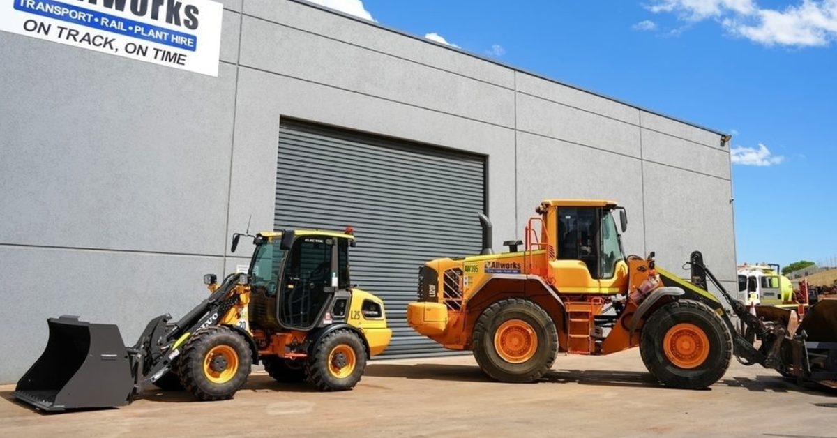 First Volvo L25 Electric wheel loader delivered to Australia