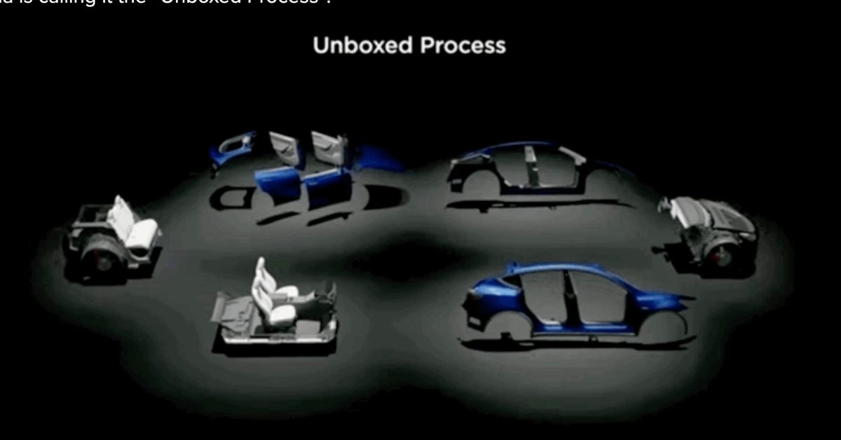 Unboxed Process: Tesla's New Modular EV Manufacturing Method Unboxed Process: Tesla's New Modular EV Manufacturing Method