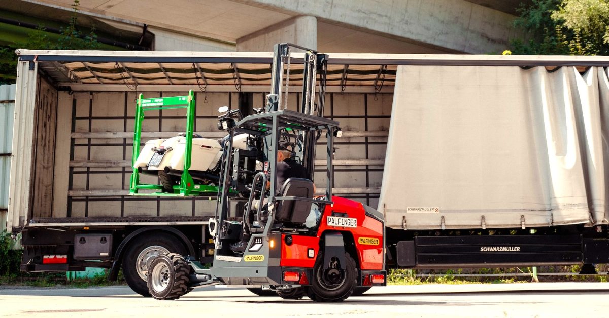 PALFINGER FLS 25 eDRIVE: Revolutionizing Material Handling